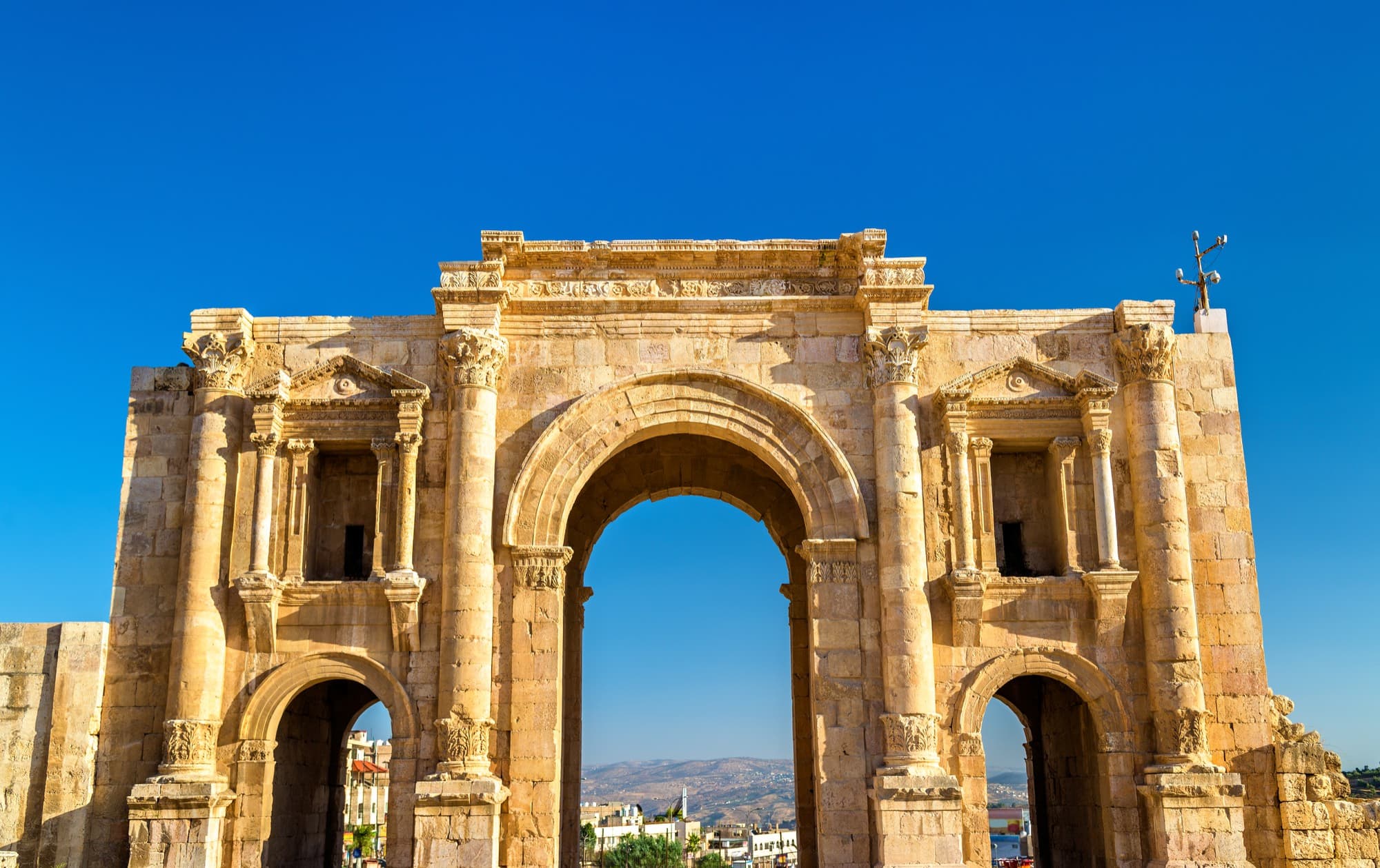 Jerash una de las más impresionantes ciudades romanas de Jordania ...