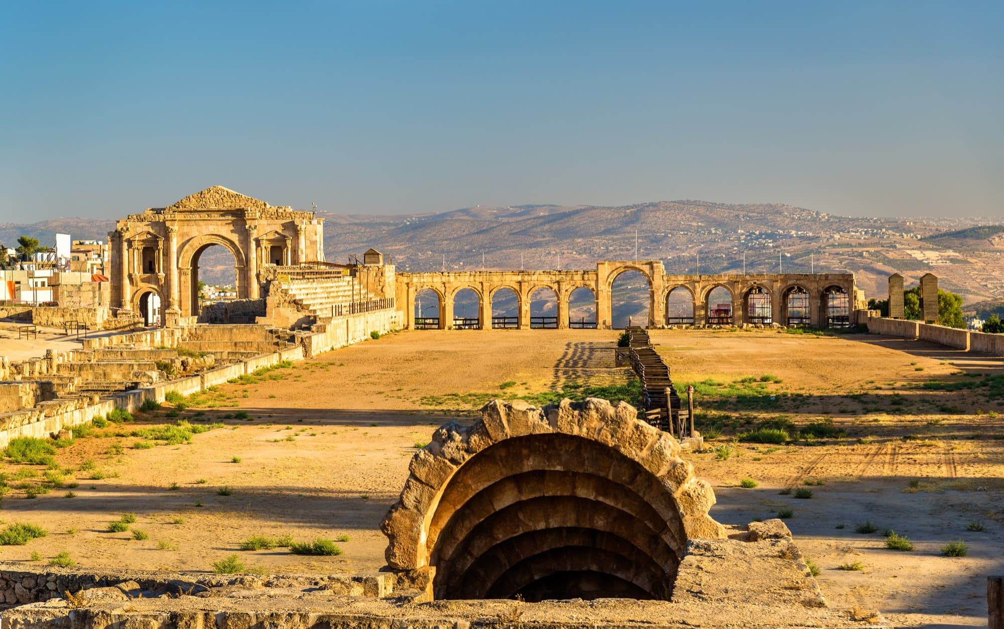 Jerash una de las más impresionantes ciudades romanas de Jordania ...
